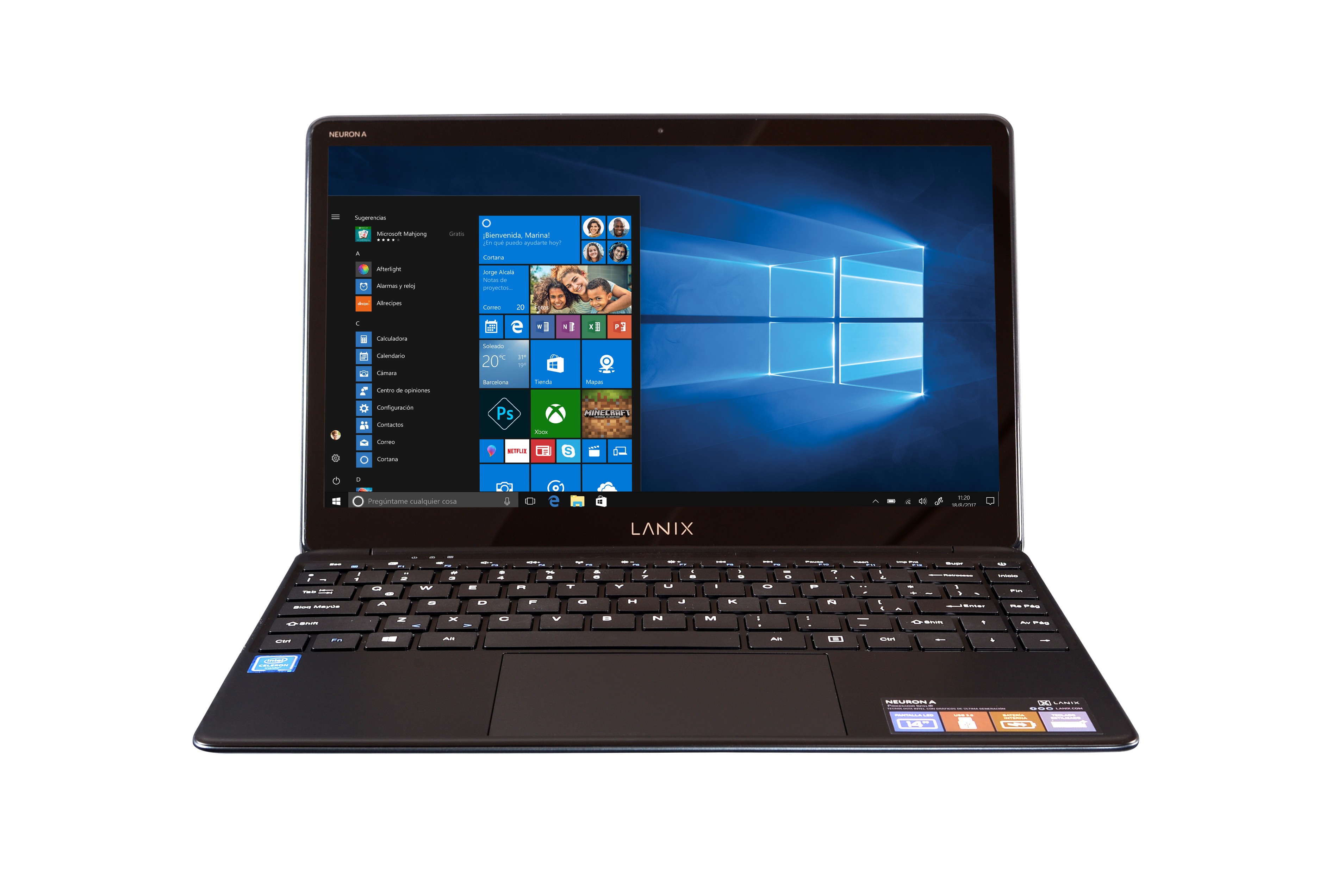 CT Online.mx | Laptop LANIX NEURON A , 14 Pulgadas, Intel Celeron ...